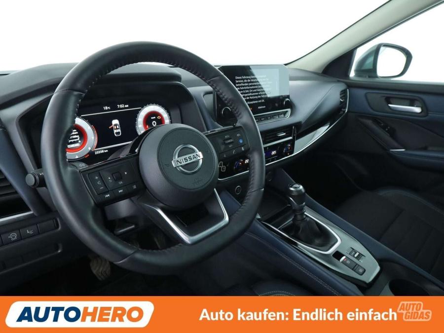 Grey Nissan Qashqai 2021 in Kaunas, with an engine capacity of 1.30 L and mileage of 26 thousand km for 25439 €, photo 11 on AUTOMOTO.COM.LV