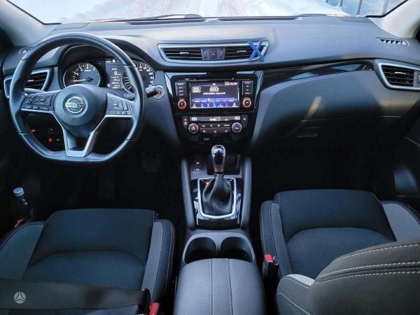 Grey Nissan Qashqai 2021 in Vilnius, with an engine capacity of 1.33 L and mileage of 91 thousand km for 15300 €, photo 11 on AUTOMOTO.COM.LV