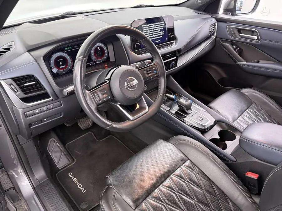 Pelēks Nissan Qashqai 2021 Panevēža, ar dzinēja tilpumu 1.33 L un nobraukumu 208 tūkst. km par 16400 €, foto 35 vietnē AUTOMOTO.COM.LV