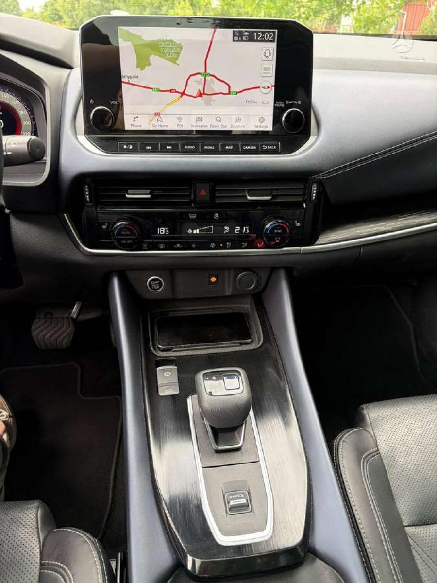 Pelēks Nissan Qashqai 2021 Panevēža, ar dzinēja tilpumu 1.33 L un nobraukumu 208 tūkst. km par 16400 €, foto 42 vietnē AUTOMOTO.COM.LV