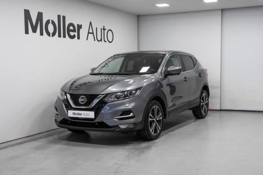 Grey Nissan Qashqai 2021 in Vilnius, with an engine capacity of 1.40 L and mileage of 100 thousand km for 15900 €, photo 1 on AUTOMOTO.COM.LV