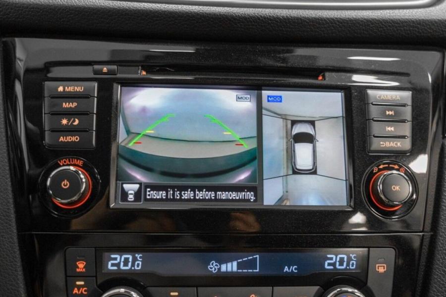 Grey Nissan Qashqai 2021 in Vilnius, with an engine capacity of 1.40 L and mileage of 100 thousand km for 15900 €, photo 20 on AUTOMOTO.COM.LV