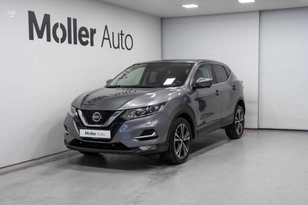 Grey Nissan Qashqai 2021 in Vilnius, with an engine capacity of 1.40 L and mileage of 100 thousand km for 15900 €, photo 1 on AUTOMOTO.COM.LV