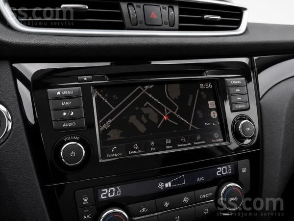 Grey Nissan Qashqai 2021 in Riga, with an engine capacity of 1.30 L and mileage of 40 thousand km for 16590 €, photo 10 on AUTOMOTO.COM.LV