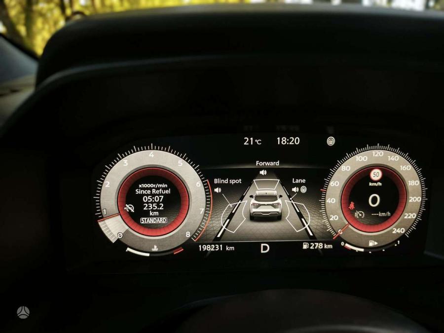 Pelēks Nissan Qashqai 2021 Kauņa, ar dzinēja tilpumu 1.33 L un nobraukumu 199 tūkst. km par 15300 €, foto 20 vietnē AUTOMOTO.COM.LV