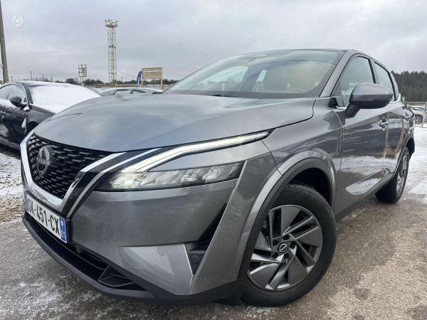 Pelēks Nissan Qashqai 2022 Viļņa, ar dzinēja tilpumu 1.33 L un nobraukumu 154 tūkst. km par 16576 €, foto 1 vietnē AUTOMOTO.COM.LV