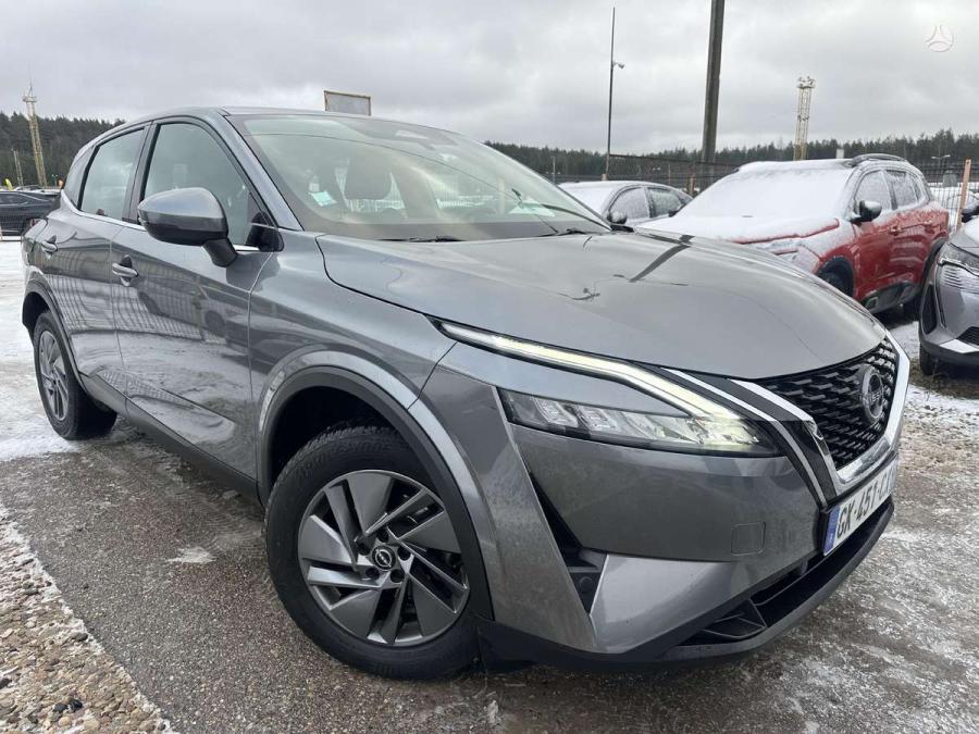 Pelēks Nissan Qashqai 2022 Viļņa, ar dzinēja tilpumu 1.33 L un nobraukumu 154 tūkst. km par 16576 €, foto 3 vietnē AUTOMOTO.COM.LV