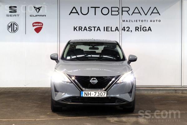 Серый Ниссан Кашкай 2022 в Рига, объемом двигателя 1.30 л и пробегом 60 тыс. км за 20990 €, фото 2 на AUTOMOTO.COM.LV