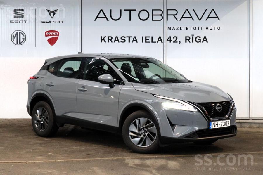 Серый Ниссан Кашкай 2022 в Рига, объемом двигателя 1.30 л и пробегом 60 тыс. км за 19990 €, фото 4 на AUTOMOTO.COM.LV