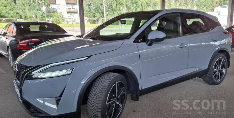 Серый Ниссан Кашкай 2022 в Даугавпилс, объемом двигателя 1.30 л и пробегом 81 тыс. км за 24300 €, фото 3 на AUTOMOTO.COM.LV