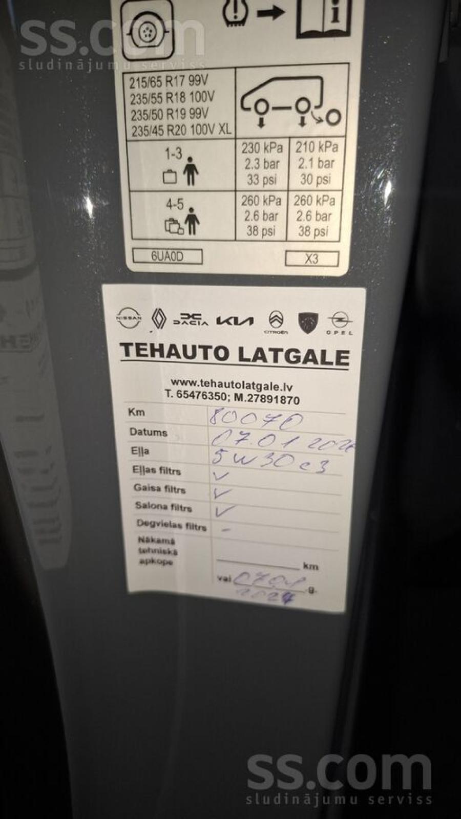 Pelēks Nissan Qashqai 2022 Daugavpils, ar dzinēja tilpumu 1.30 L un nobraukumu 85 tūkst. km par 23900 €, foto 12 vietnē AUTOMOTO.COM.LV