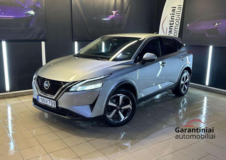 Pelēks Nissan Qashqai 2022 Viļņa, ar dzinēja tilpumu 0.00 L un nobraukumu 113 tūkst. km par 18250 €, foto 1 vietnē AUTOMOTO.COM.LV