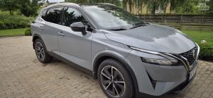 Grey Nissan Qashqai 2022 in Alytus, with an engine capacity of 1.30 L and mileage of 48 thousand km for 24000 €, photo  on AUTOMOTO.COM.LV