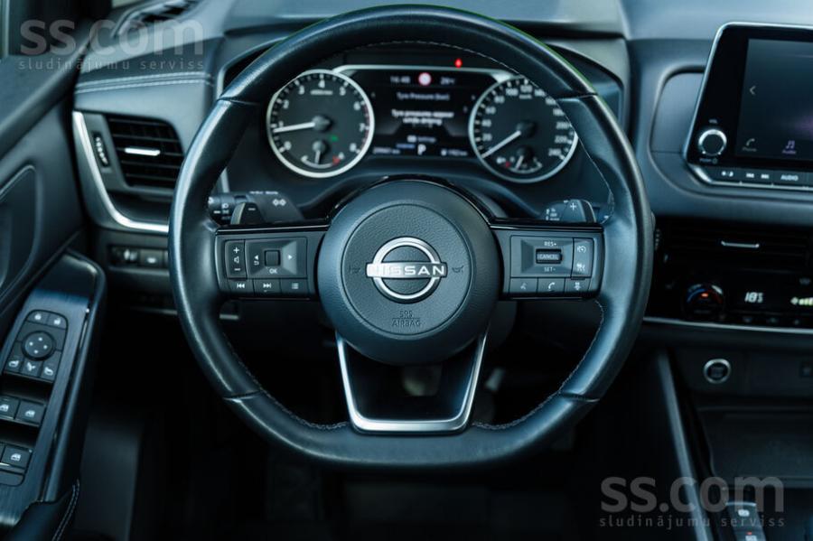 Grey Nissan Qashqai 2022 in Riga, with an engine capacity of 1.30 L and mileage of 29 thousand km for 20500 €, photo 25 on AUTOMOTO.COM.LV