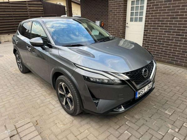 Pelēks Nissan Qashqai 2022 Viļņa, ar dzinēja tilpumu 1.33 L un nobraukumu 59 tūkst. km par 21500 €, foto 2 vietnē AUTOMOTO.COM.LV