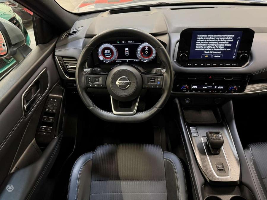 Grey Nissan Qashqai 2022 in Vilnius, with an engine capacity of 1.33 L and mileage of 53 thousand km for 23990 €, photo 19 on AUTOMOTO.COM.LV