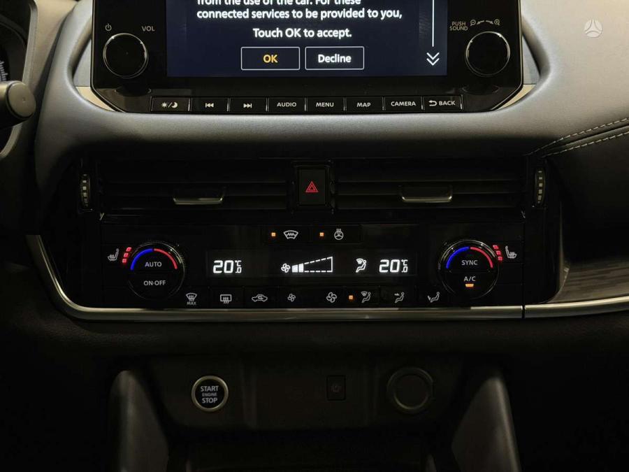 Grey Nissan Qashqai 2022 in Vilnius, with an engine capacity of 1.33 L and mileage of 53 thousand km for 23990 €, photo 24 on AUTOMOTO.COM.LV