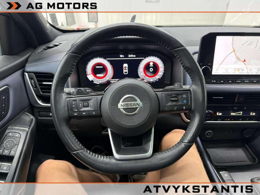 Grey Nissan Qashqai 2022 in Vilnius, with an engine capacity of 1.33 L and mileage of 113 thousand km for 22900 €, photo 4 on AUTOMOTO.COM.LV
