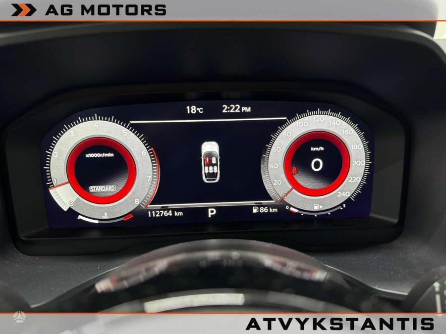 Grey Nissan Qashqai 2022 in Vilnius, with an engine capacity of 1.33 L and mileage of 113 thousand km for 22900 €, photo 8 on AUTOMOTO.COM.LV