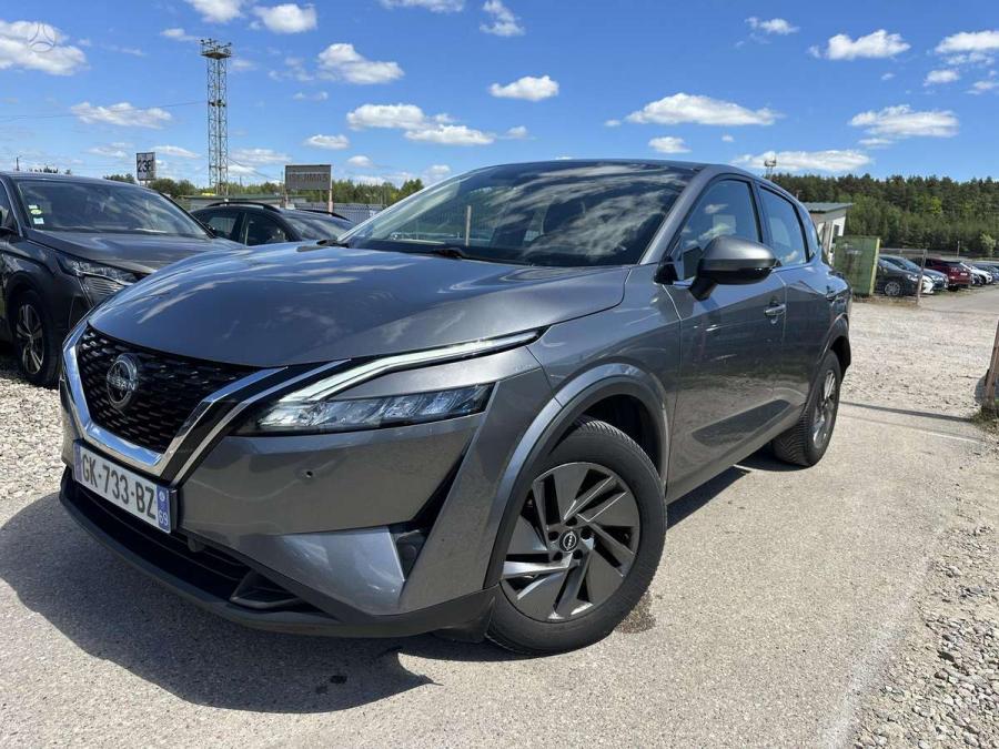 Pelēks Nissan Qashqai 2022 Viļņa, ar dzinēja tilpumu 1.33 L un nobraukumu 170 tūkst. km par 15729 €, foto 1 vietnē AUTOMOTO.COM.LV