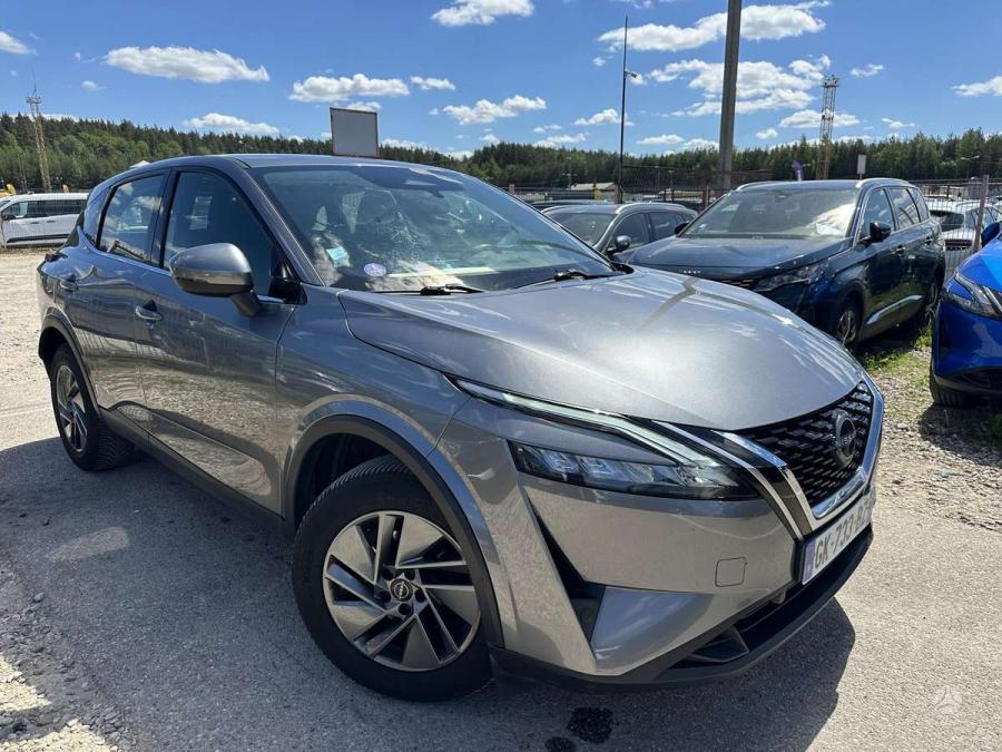 Pelēks Nissan Qashqai 2022 Viļņa, ar dzinēja tilpumu 1.33 L un nobraukumu 170 tūkst. km par 15729 €, foto 4 vietnē AUTOMOTO.COM.LV