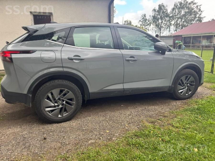 Pelēks Nissan Qashqai 2022 Ogre, ar dzinēja tilpumu 1.30 L un nobraukumu 95 tūkst. km par 19500 €, foto 5 vietnē AUTOMOTO.COM.LV
