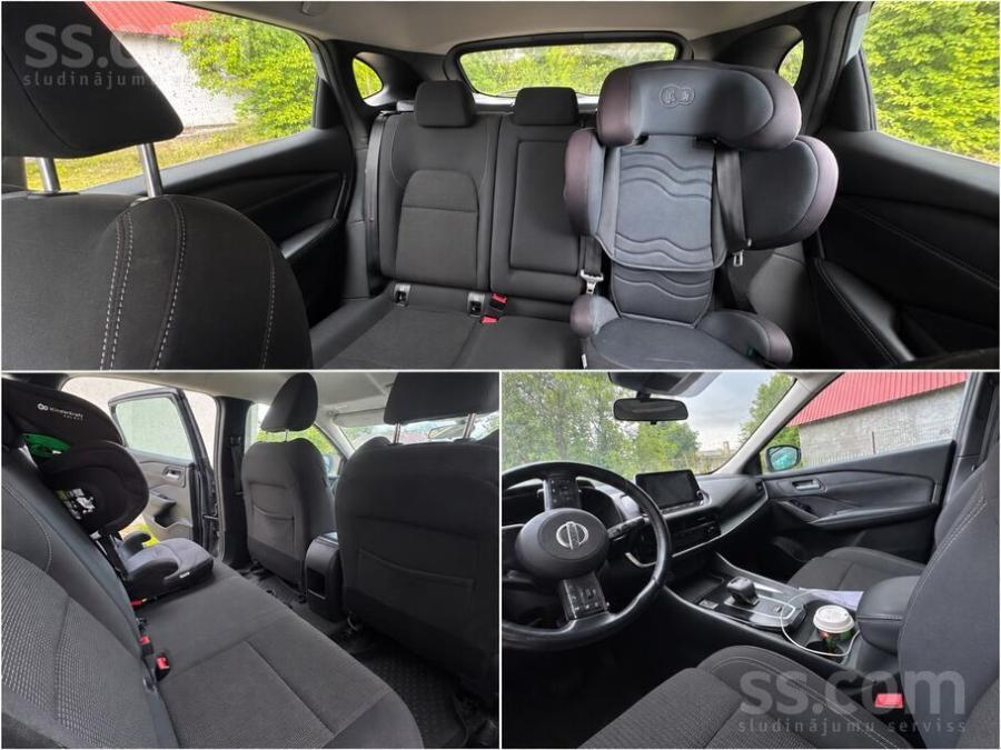 Pelēks Nissan Qashqai 2022 Ogre, ar dzinēja tilpumu 1.30 L un nobraukumu 95 tūkst. km par 19500 €, foto 7 vietnē AUTOMOTO.COM.LV