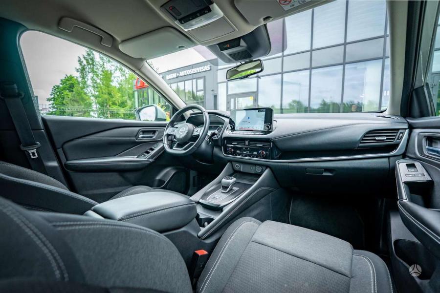 Pelēks Nissan Qashqai 2022 Viļņa, ar dzinēja tilpumu 1.33 L un nobraukumu 135 tūkst. km par 18200 €, foto 15 vietnē AUTOMOTO.COM.LV