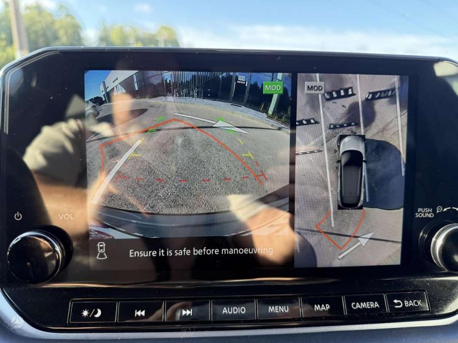 Pelēks Nissan Qashqai 2022 Šauļi, ar dzinēja tilpumu 1.33 L un nobraukumu 63 tūkst. km par 22100 €, foto 18 vietnē AUTOMOTO.COM.LV