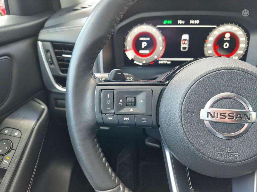 Grey Nissan Qashqai 2022 in Vilnius, with an engine capacity of 1.33 L and mileage of 65 thousand km for 21900 €, photo 15 on AUTOMOTO.COM.LV