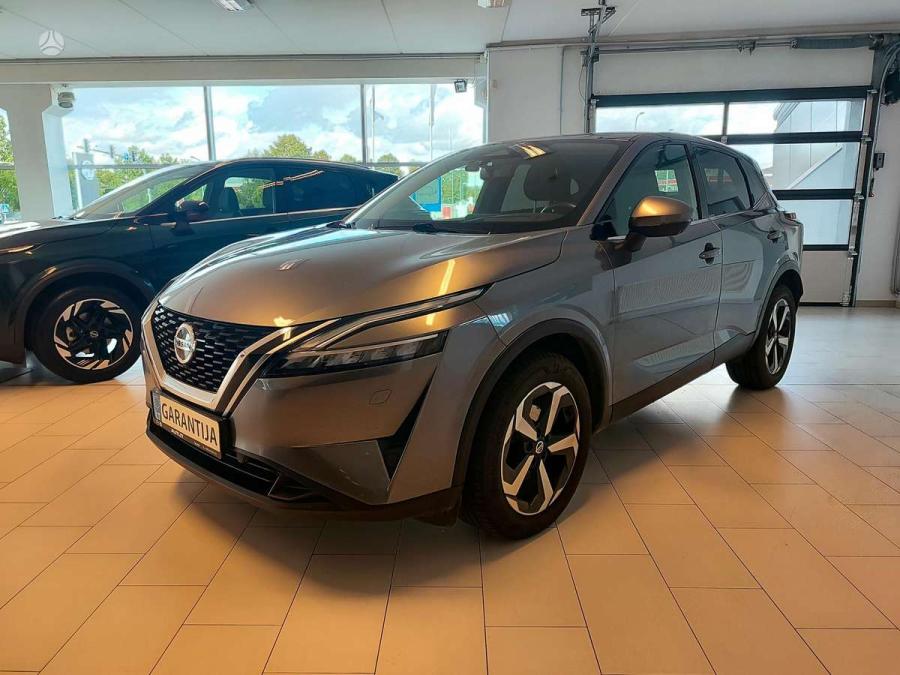 Pelēks Nissan Qashqai 2022 Šauļi, ar dzinēja tilpumu 1.33 L un nobraukumu 96 tūkst. km par 20900 €, foto 1 vietnē AUTOMOTO.COM.LV