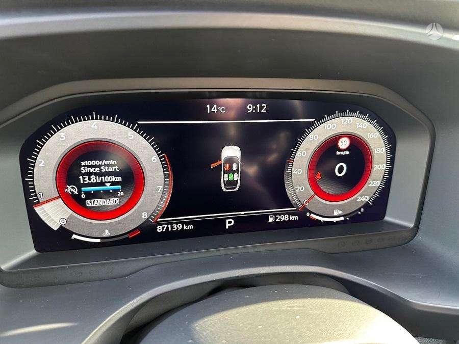 Grey Nissan Qashqai 2022 in Vilnius, with an engine capacity of 1.33 L and mileage of 87 thousand km for 21000 €, photo 22 on AUTOMOTO.COM.LV