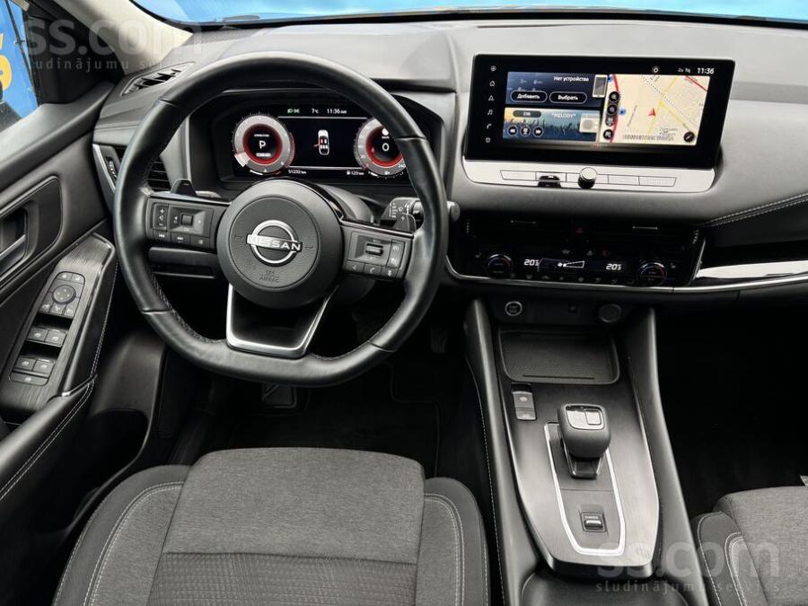 Pelēks Nissan Qashqai 2022 Rīga, ar dzinēja tilpumu 1.30 L un nobraukumu 51 tūkst. km par 19950 €, foto 8 vietnē AUTOMOTO.COM.LV