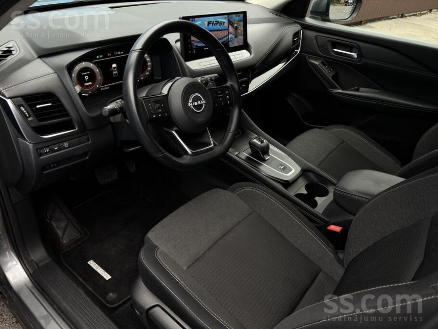Pelēks Nissan Qashqai 2022 Rīga, ar dzinēja tilpumu 1.30 L un nobraukumu 51 tūkst. km par 19950 €, foto 9 vietnē AUTOMOTO.COM.LV