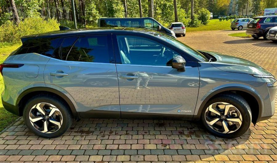 Pelēks Nissan Qashqai 2023 Rīga, ar dzinēja tilpumu 1.50 L un nobraukumu 32 tūkst. km par 31500 €, foto 8 vietnē AUTOMOTO.COM.LV