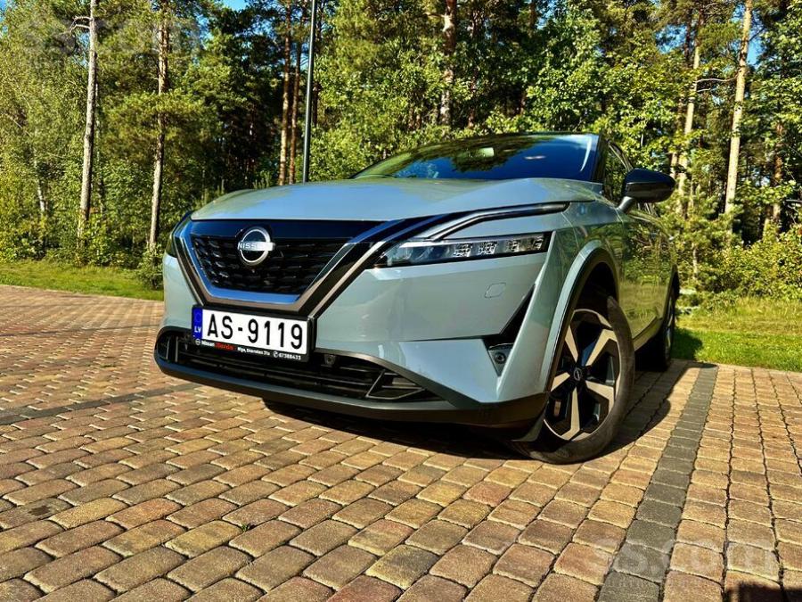 Pelēks Nissan Qashqai 2023 Rīga, ar dzinēja tilpumu 1.50 L un nobraukumu 36 tūkst. km par 28000 €, foto 7 vietnē AUTOMOTO.COM.LV