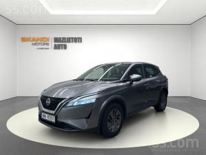 Grey Nissan Qashqai 2023 in Riga, with an engine capacity of 1.30 L and mileage of 74 thousand km for 20490 €, photo  on AUTOMOTO.COM.LV