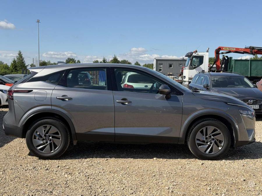 Pelēks Nissan Qashqai 2023 Šauļi, ar dzinēja tilpumu 1.33 L un nobraukumu 106 tūkst. km par 20300 €, foto 5 vietnē AUTOMOTO.COM.LV
