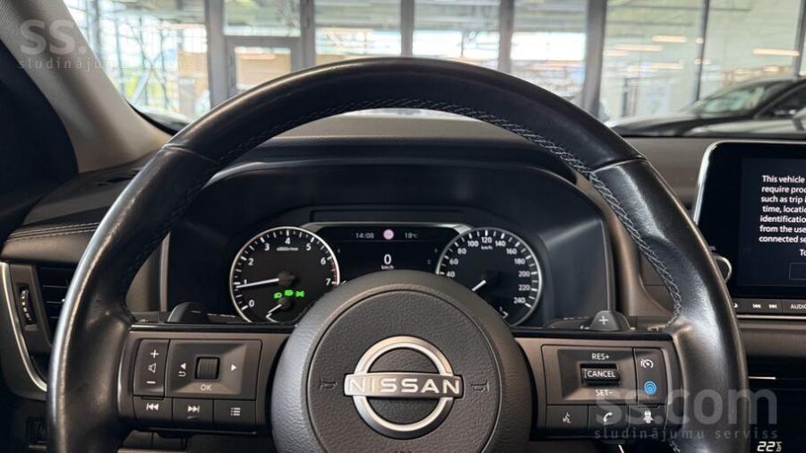 Pelēks Nissan Qashqai 2023 Rīga, ar dzinēja tilpumu 1.30 L un nobraukumu 134 tūkst. km par 16900 €, foto 19 vietnē AUTOMOTO.COM.LV