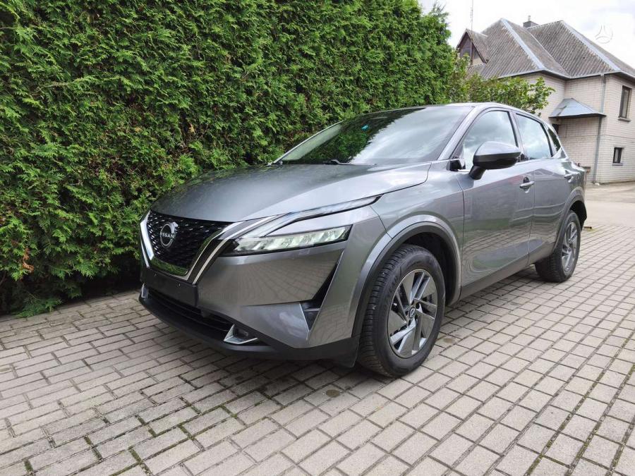 Pelēks Nissan Qashqai 2023 Kalvarija, ar dzinēja tilpumu 1.33 L un nobraukumu 115 tūkst. km par 16750 €, foto 1 vietnē AUTOMOTO.COM.LV