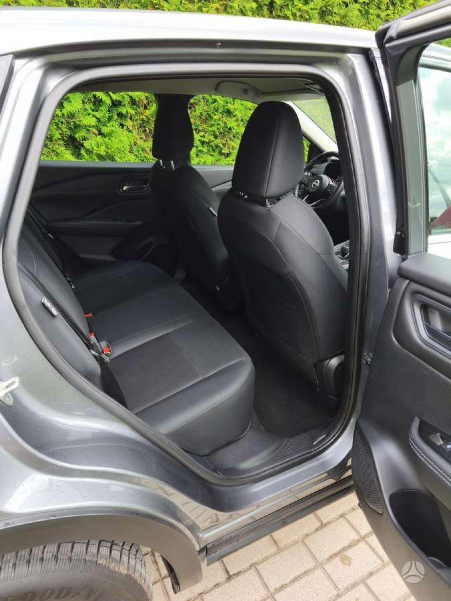 Pelēks Nissan Qashqai 2023 Kalvarija, ar dzinēja tilpumu 1.33 L un nobraukumu 115 tūkst. km par 16750 €, foto 17 vietnē AUTOMOTO.COM.LV