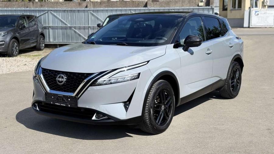 Grey Nissan Qashqai 2023 in Telschi, with an engine capacity of 1.33 L and mileage of 112 thousand km for 22300 €, photo 6 on AUTOMOTO.COM.LV