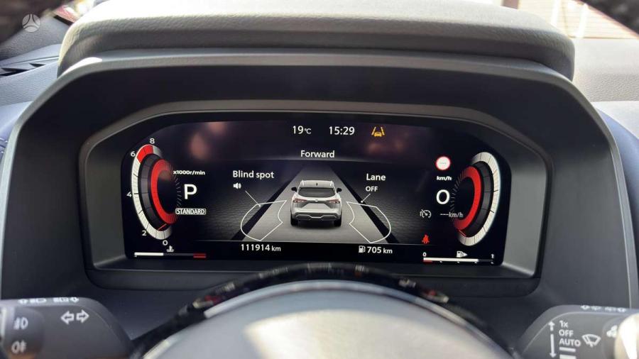 Grey Nissan Qashqai 2023 in Telschi, with an engine capacity of 1.33 L and mileage of 112 thousand km for 22300 €, photo 24 on AUTOMOTO.COM.LV