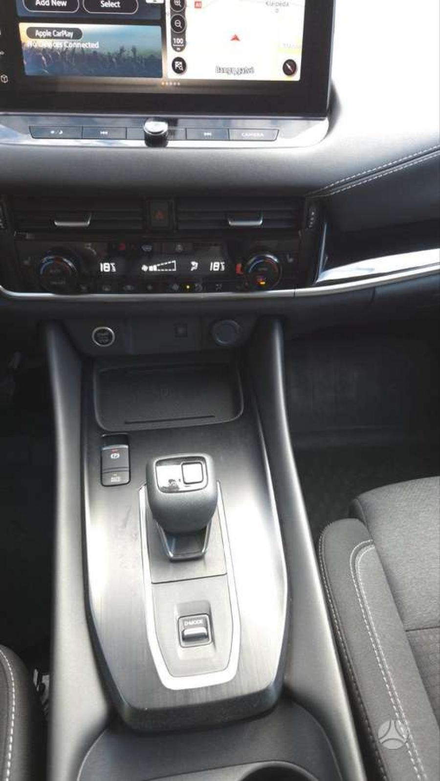 Grey Nissan Qashqai 2023 in Klaipeda, with an engine capacity of 1.33 L and mileage of 88 thousand km for 21700 €, photo 14 on AUTOMOTO.COM.LV