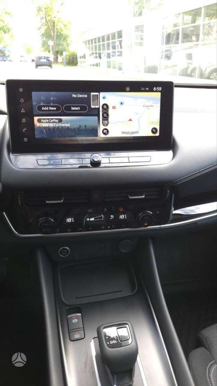 Grey Nissan Qashqai 2023 in Klaipeda, with an engine capacity of 1.33 L and mileage of 88 thousand km for 21700 €, photo 15 on AUTOMOTO.COM.LV