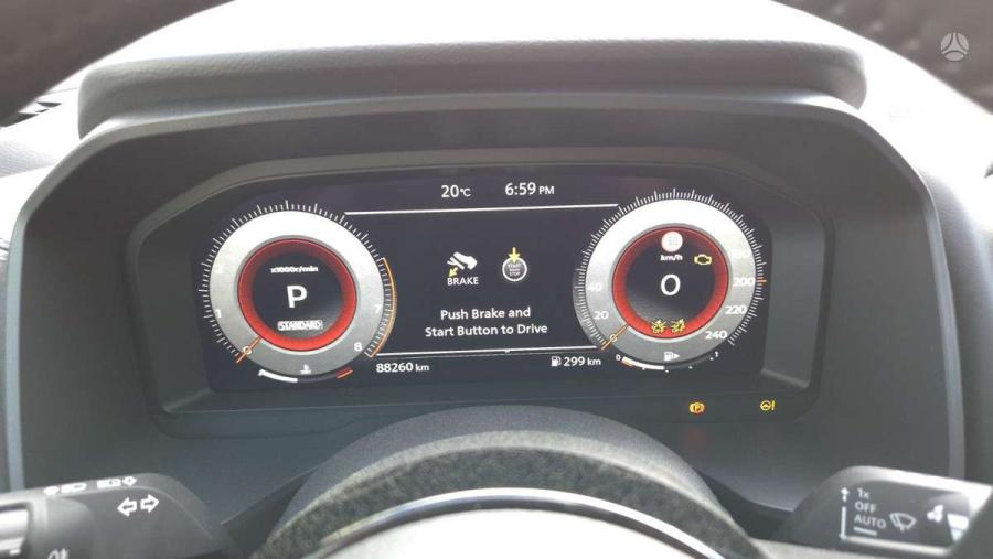 Grey Nissan Qashqai 2023 in Klaipeda, with an engine capacity of 1.33 L and mileage of 88 thousand km for 21700 €, photo 16 on AUTOMOTO.COM.LV