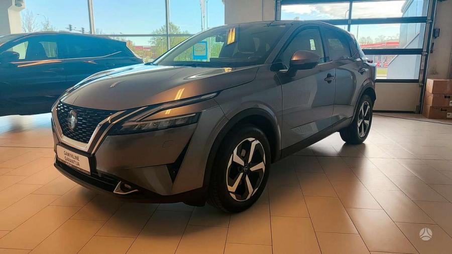 Pelēks Nissan Qashqai 2023 Šauļi, ar dzinēja tilpumu 1.33 L un nobraukumu 59 tūkst. km par 23350 €, foto 3 vietnē AUTOMOTO.COM.LV
