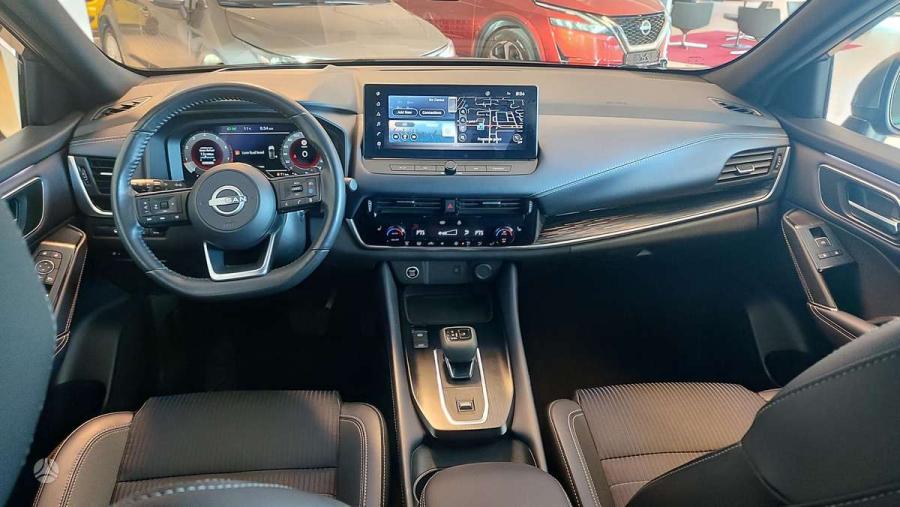 Pelēks Nissan Qashqai 2023 Šauļi, ar dzinēja tilpumu 1.33 L un nobraukumu 59 tūkst. km par 23350 €, foto 18 vietnē AUTOMOTO.COM.LV