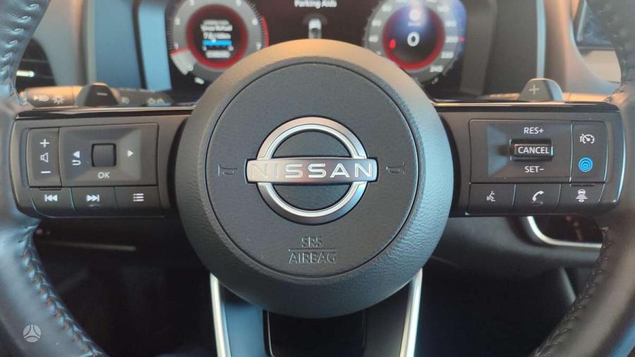 Pelēks Nissan Qashqai 2023 Šauļi, ar dzinēja tilpumu 1.33 L un nobraukumu 59 tūkst. km par 23350 €, foto 23 vietnē AUTOMOTO.COM.LV