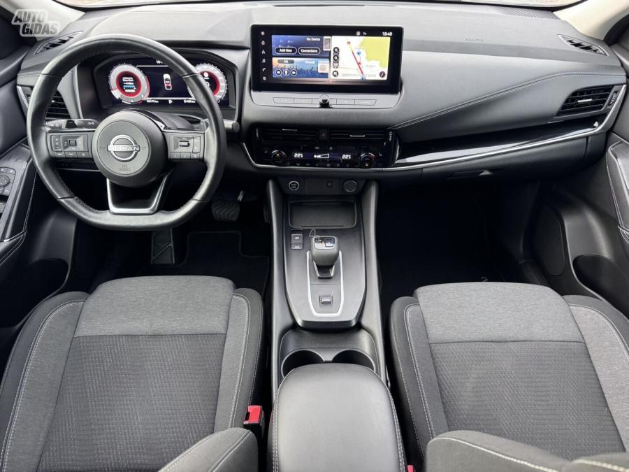 Grey Nissan Qashqai 2023 in Avizieniai, with an engine capacity of 1.30 L and mileage of 60 thousand km for 21500 €, photo 10 on AUTOMOTO.COM.LV